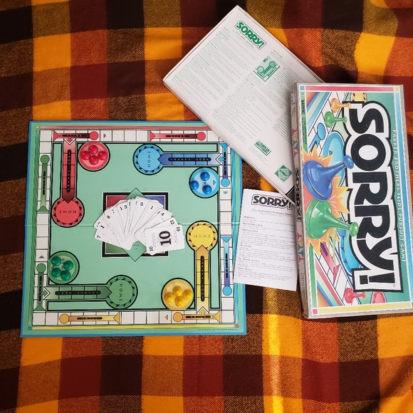 Parker Brothers | Games | Vintage Sorry Board Game 992 | Poshmark
